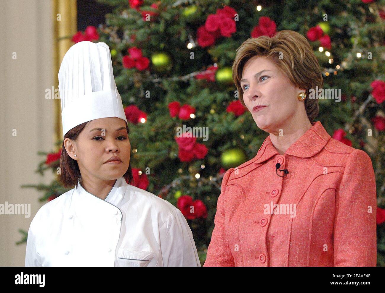 White House Executive Chef Cristeta Comerford host a media preview of ...