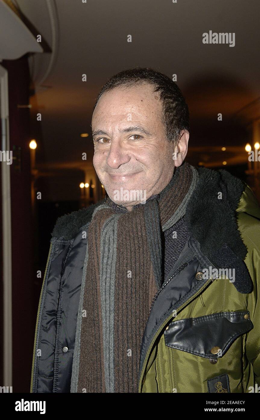 French psychoanalyst and TV presenter Gerard Miller poses at the ...