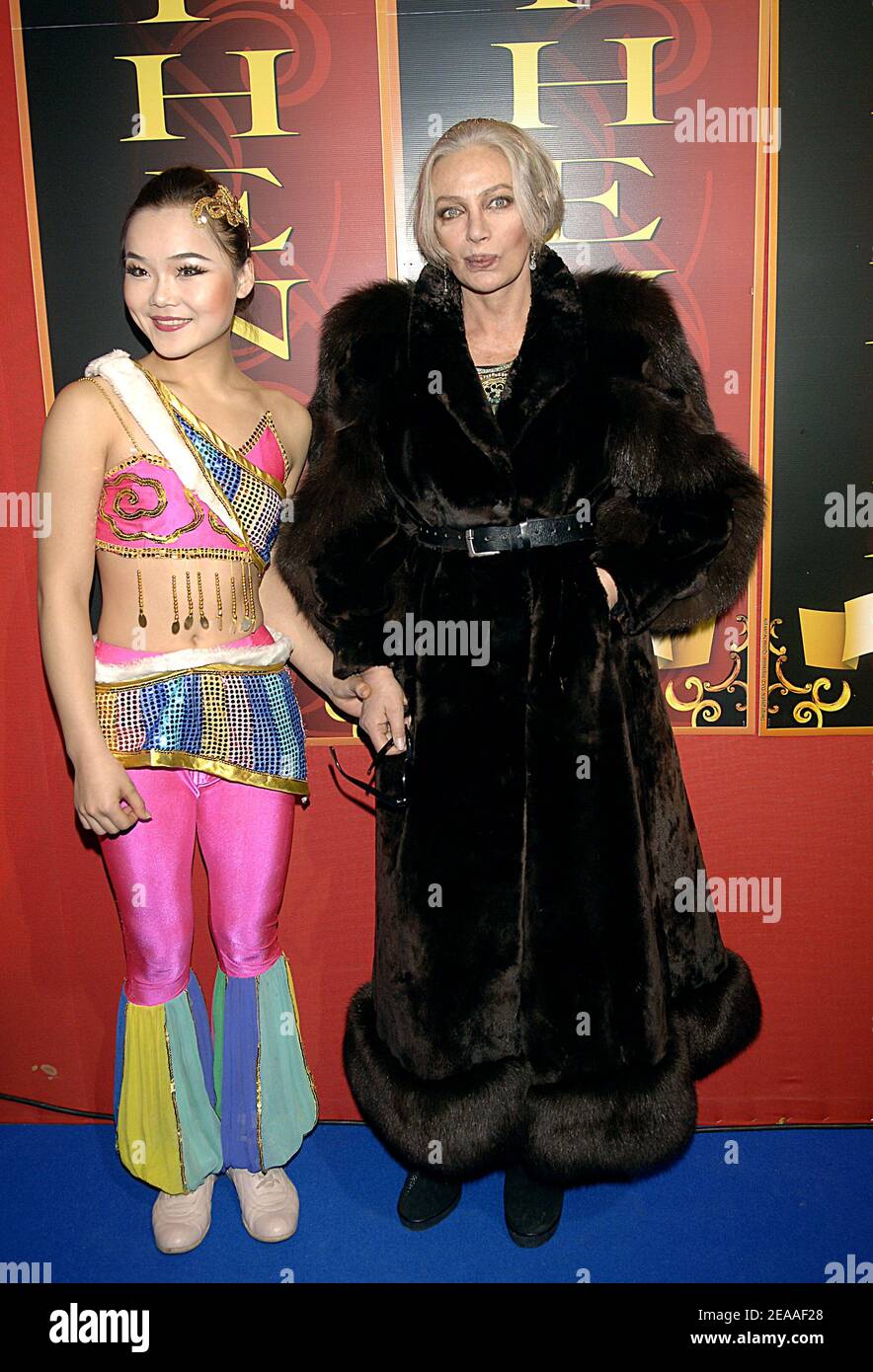 French singer Marie Laforet attends the premiere of the Phenix Circus ...