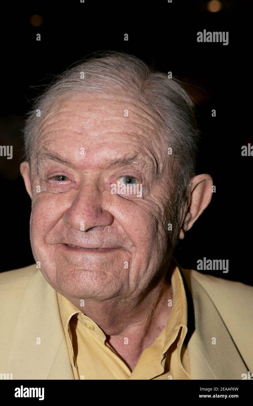 French composer Pierre Delanoe attends the SACEM Awards ceremony held ...