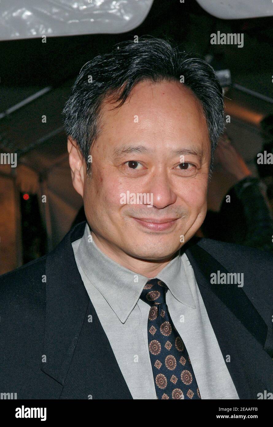 Taiwanese director Ang Lee poses as he arrives at the 'Brokeback ...