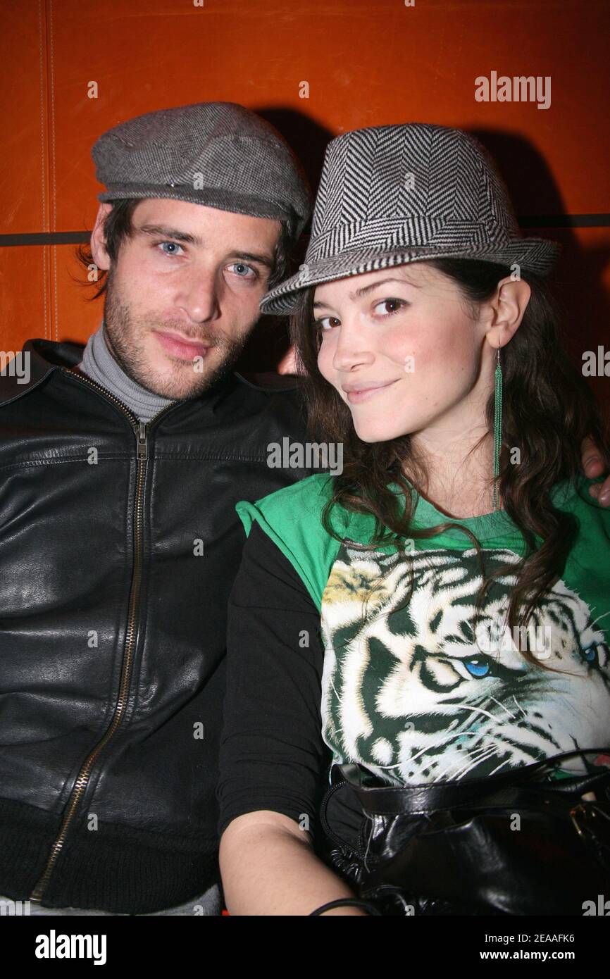 EXCLUSIVE, French actor Romeo Sarfati with his girlfriend during MTV ...