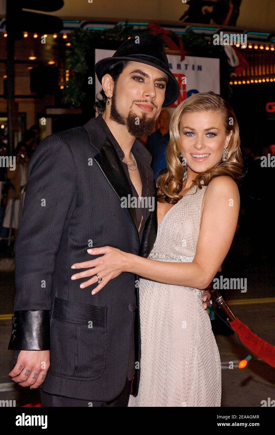 Cast member Carmen Electra and husband Dave Navarro attend the world ...