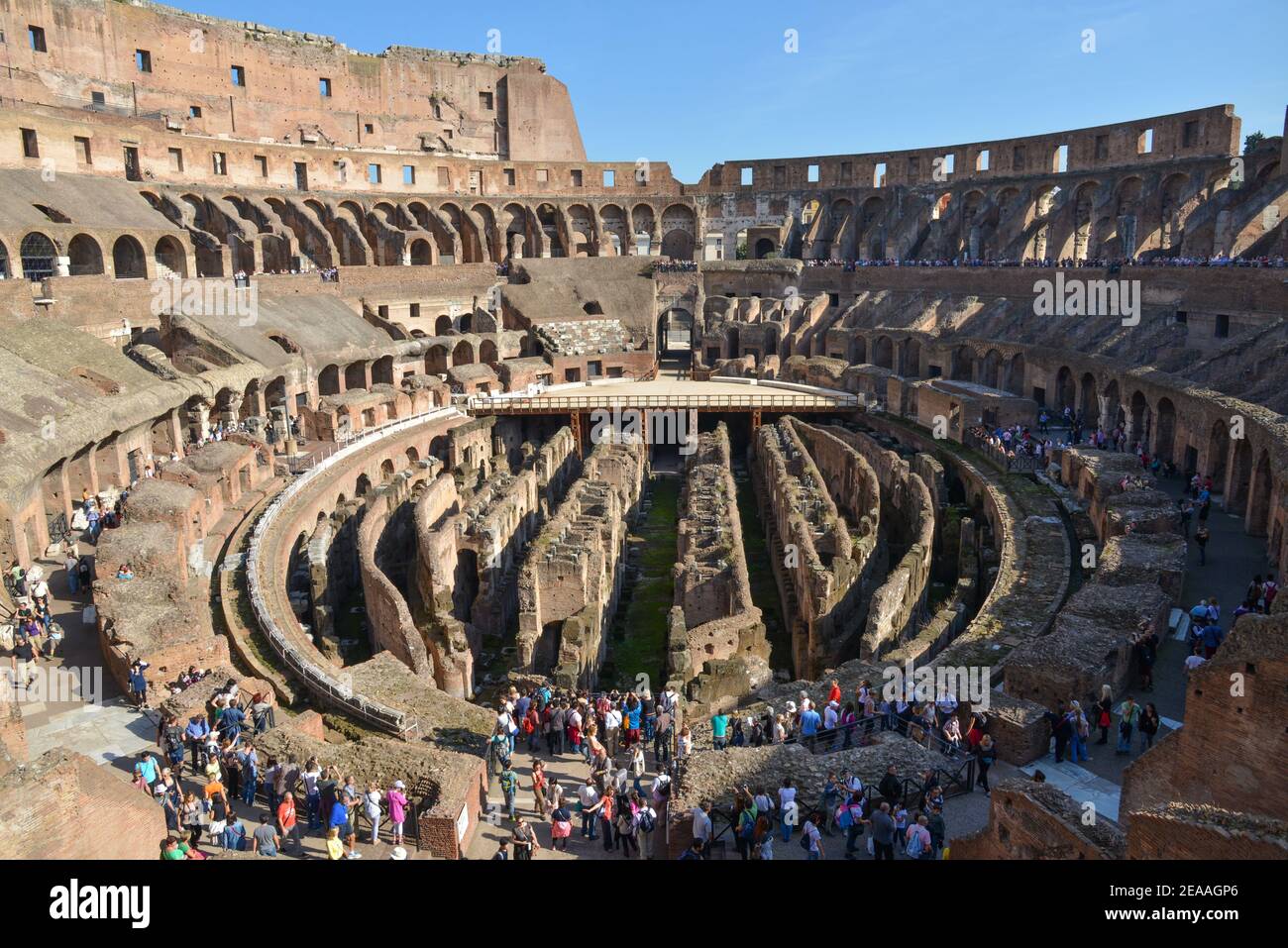 interior of Colosseum in Rome, Italy Stock Photo - Alamy