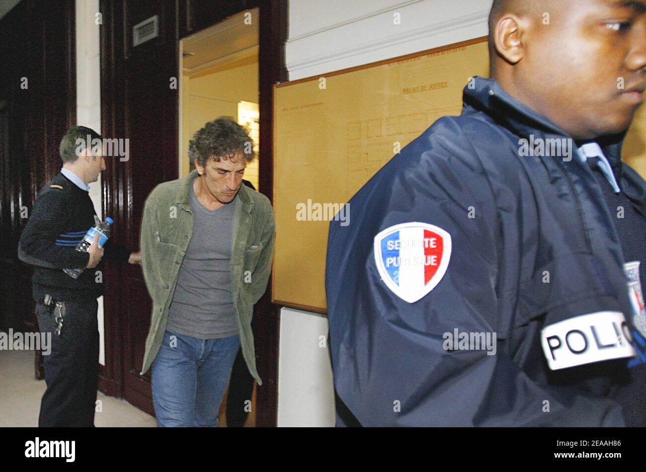 Exclusive. Serial-rapist Roland Cazaux, aka 'The Cat' arrives at the ...