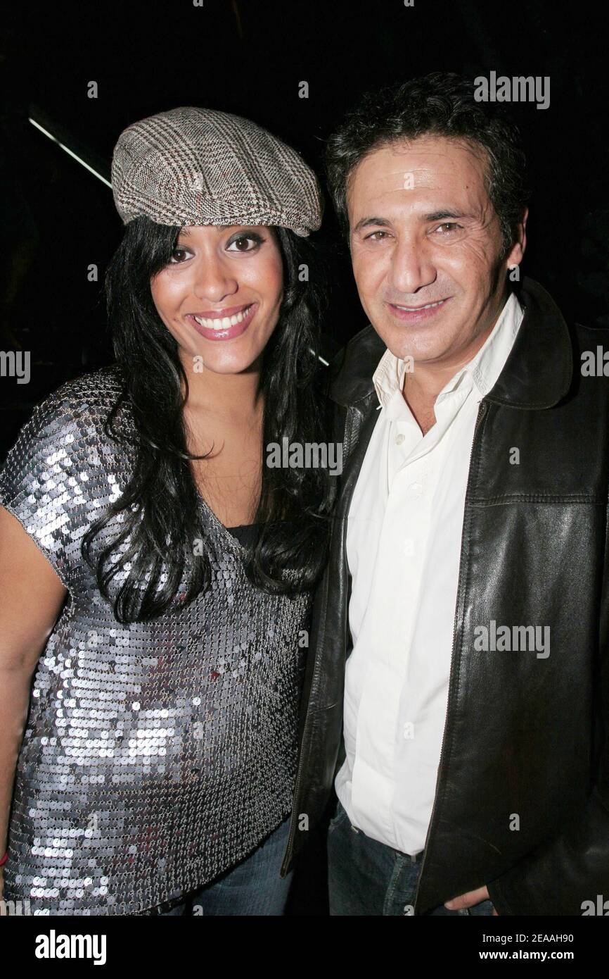 French singer Amel Bent and French TV producer Dove Attia attend ...