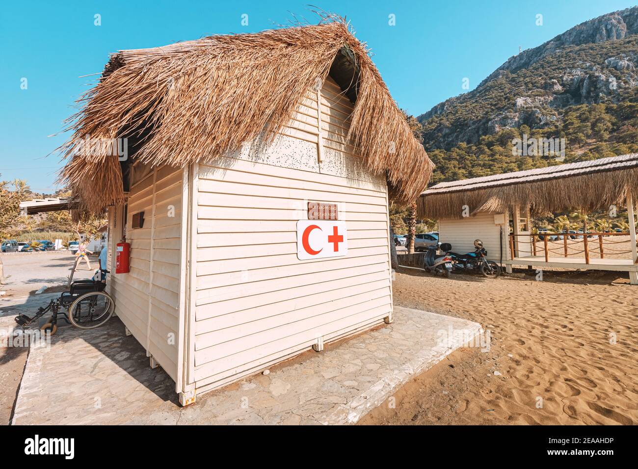First aid rescue bungalow hi-res stock photography and images - Alamy