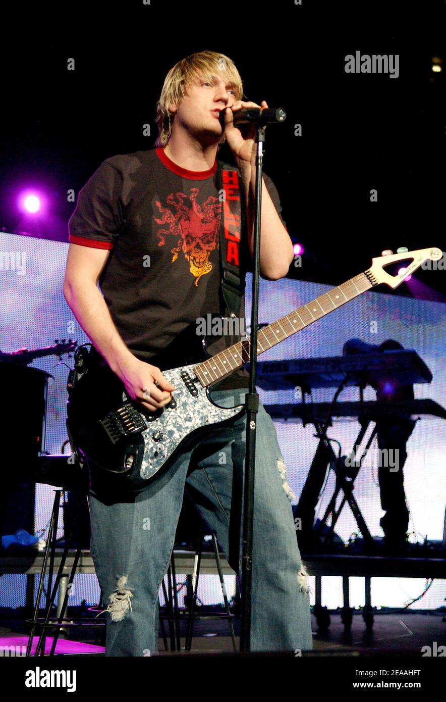 Nick carter of the backstreet boys hi-res stock photography and images ...