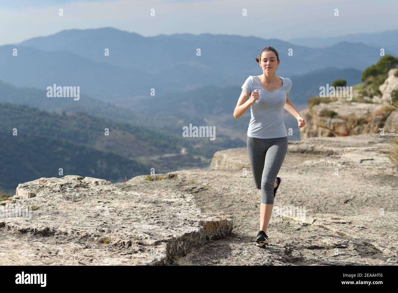 Beautiful fit teen girl exercising hi-res stock photography and images ...