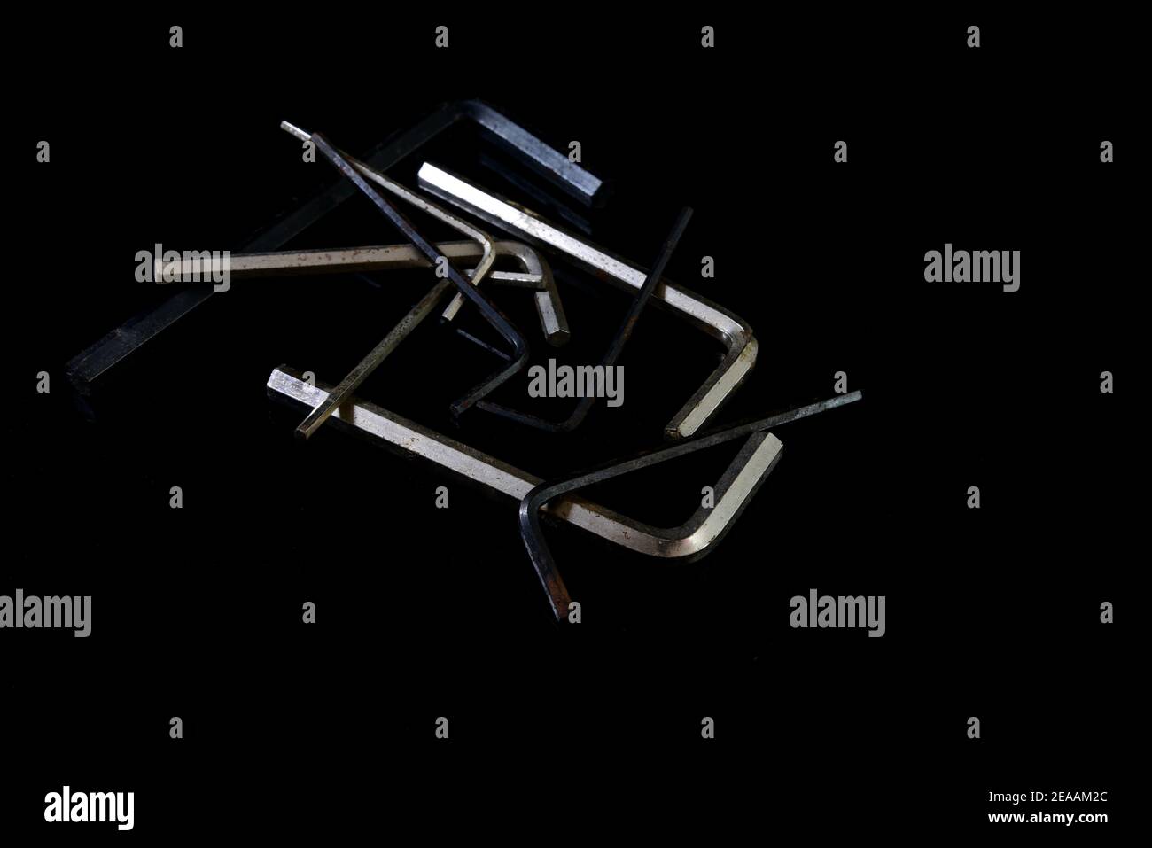 Old allen keys hi-res stock photography and images - Alamy