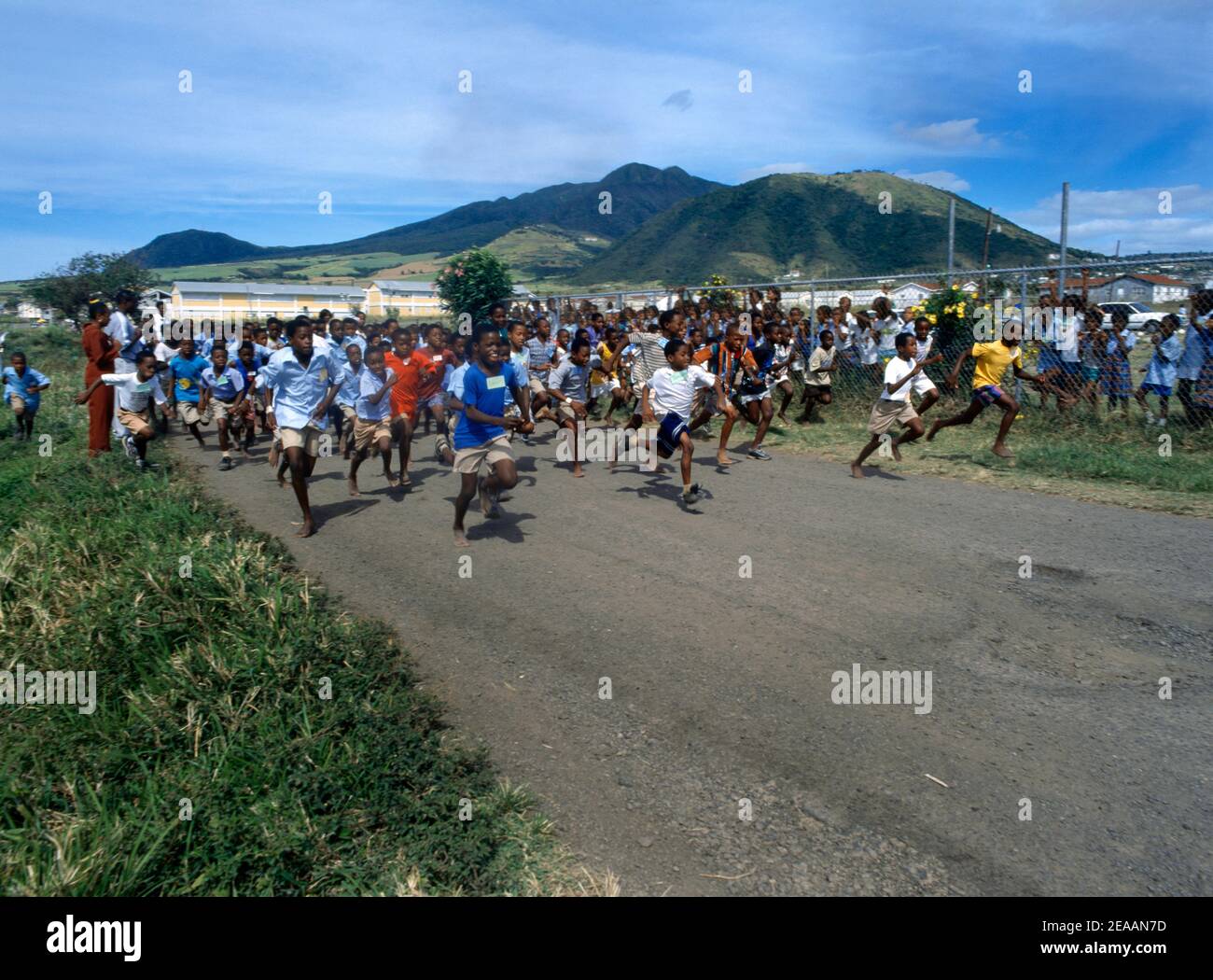 Cross Country Running Children High Resolution Stock Photography and ...