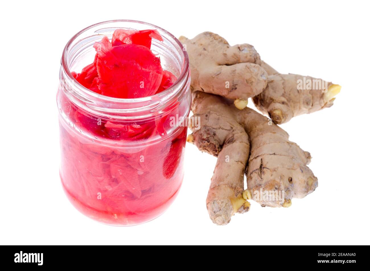Red pickled ginger hi-res stock photography and images - Alamy