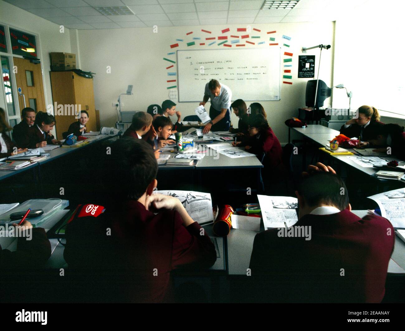 Pupils classroom england hi-res stock photography and images - Alamy