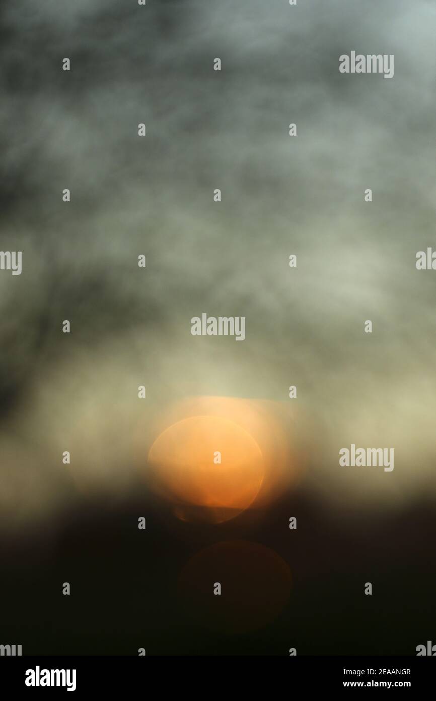 Sunset, out of focus, abstract Stock Photo - Alamy
