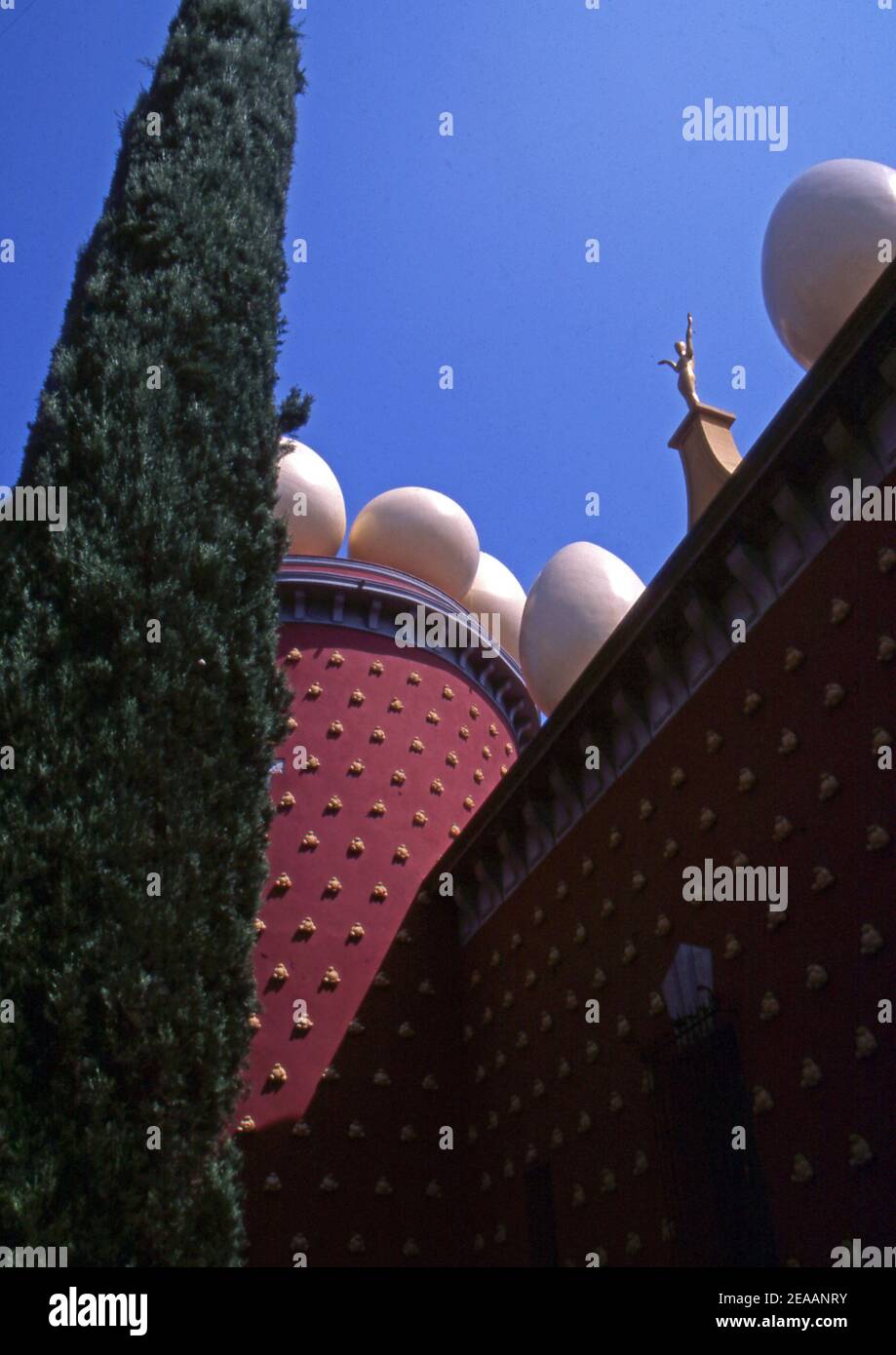 Figueres, Costa Brava, Catalonia, Spain (scanned from colorslide Stock ...