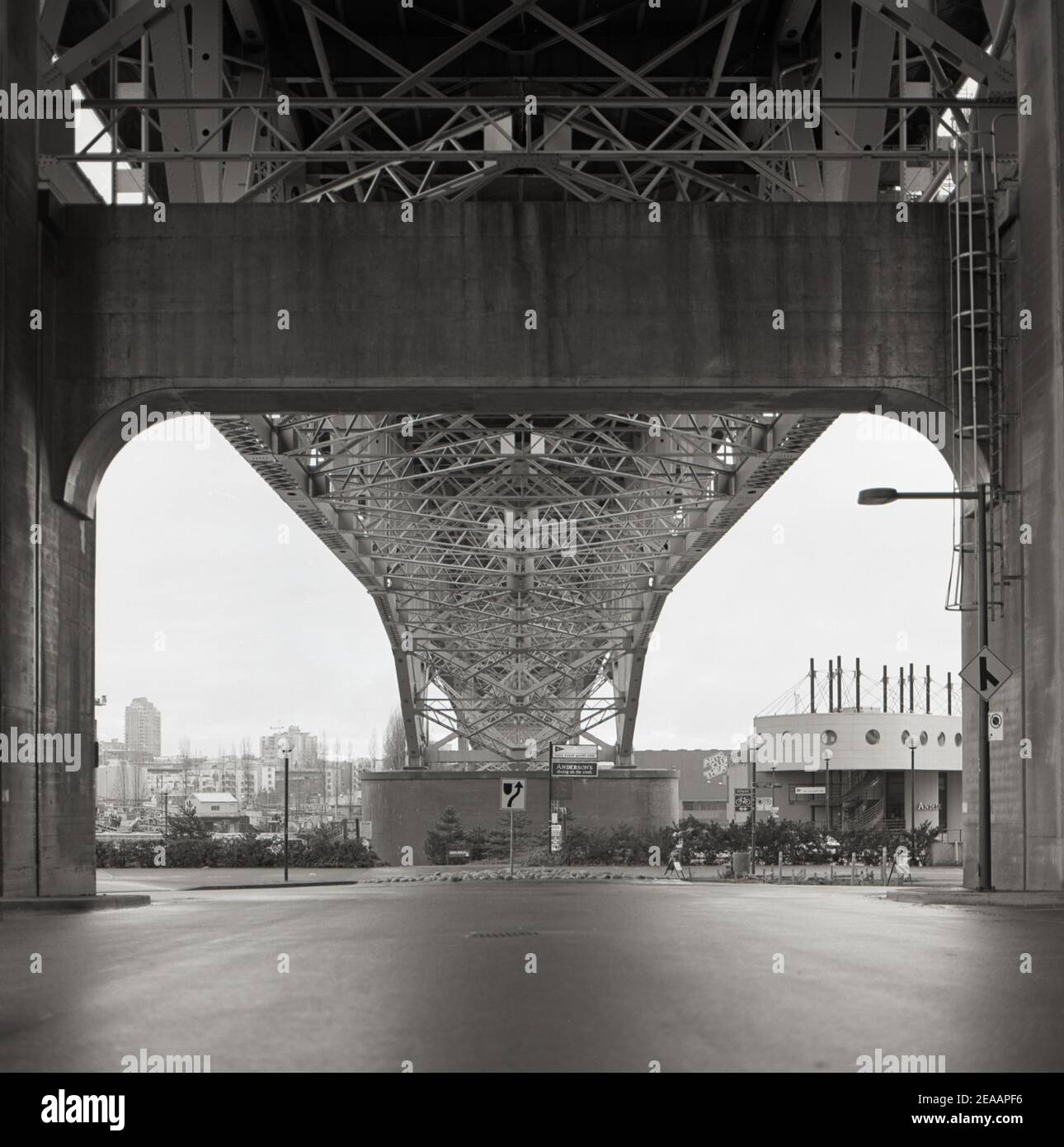 Granville Bridge, Vancouver, British columbia, Canada Stock Photo - Alamy