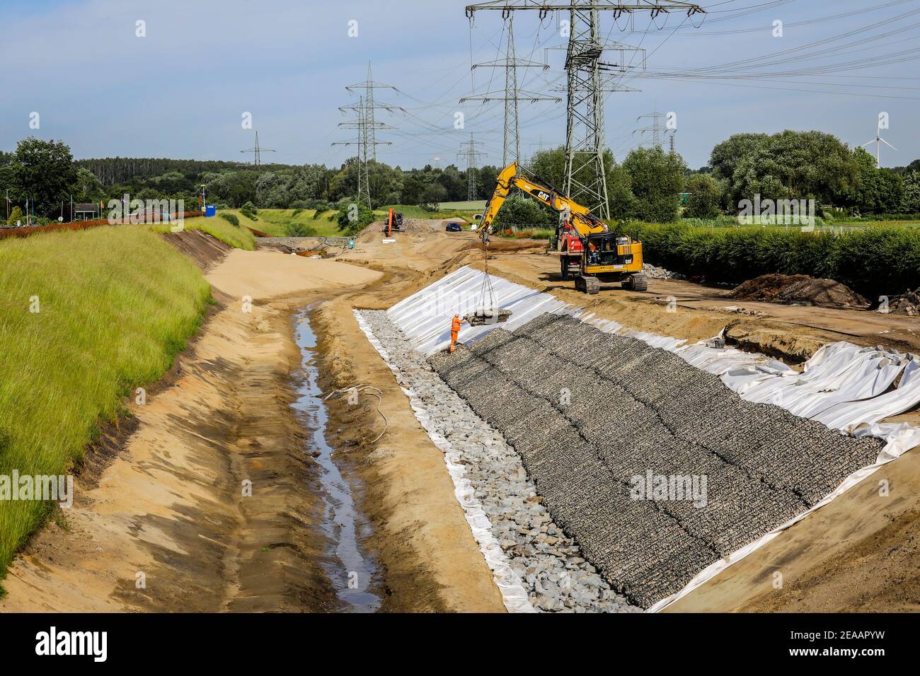 Bottrop, Ruhr area, North Rhine-Westphalia, Germany - The Boye is being ...