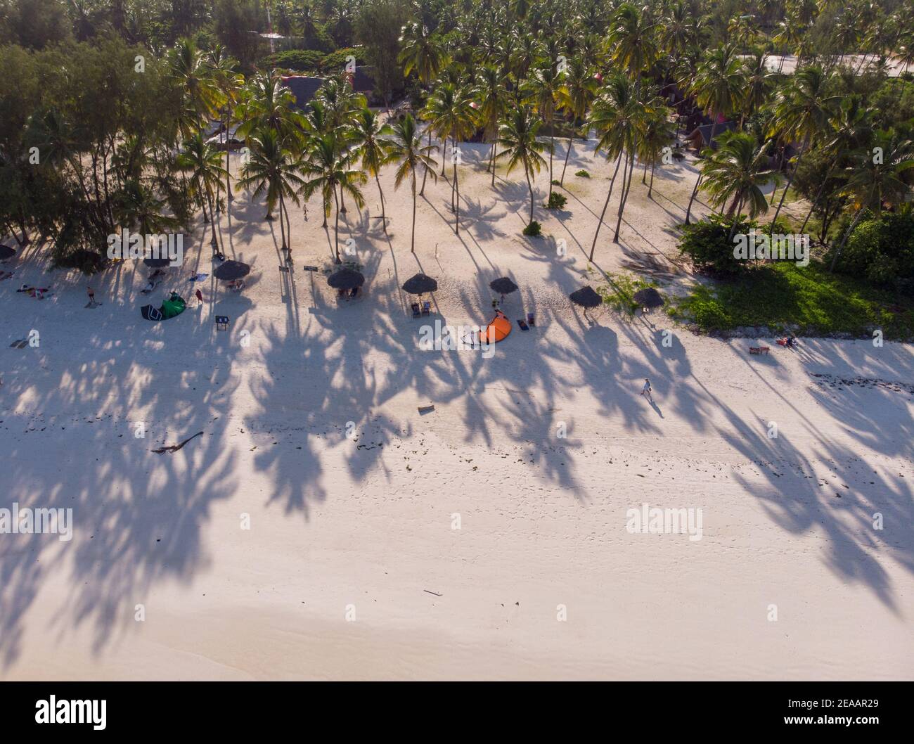 Aerial View Traditional African Village High Resolution Stock ...