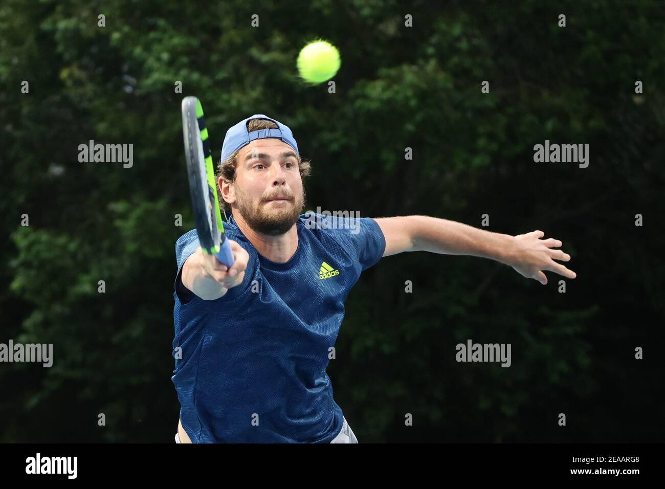 Melbourne, Australia. 8th Feb, 2021. Maxime CRESSY of the USA in action ...