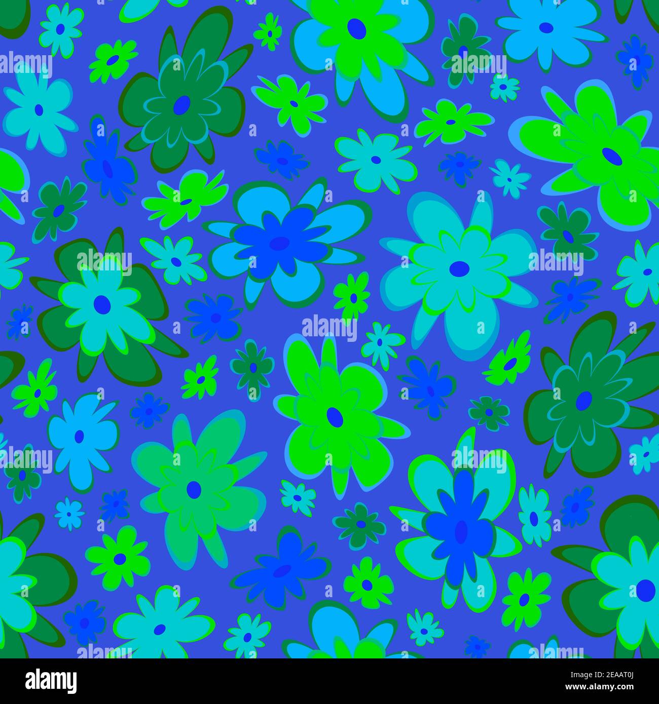 Trendy fabric pattern with miniature flowers.Summer print.Fashion ...