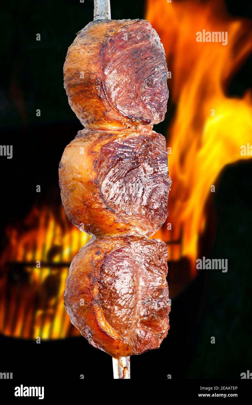 Picanha, traditional Brazilian beef cut Stock Photo - Alamy