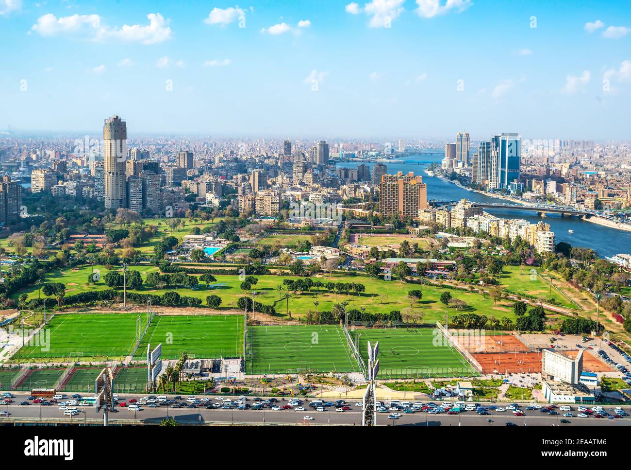 Cairo aerial hi-res stock photography and images - Alamy