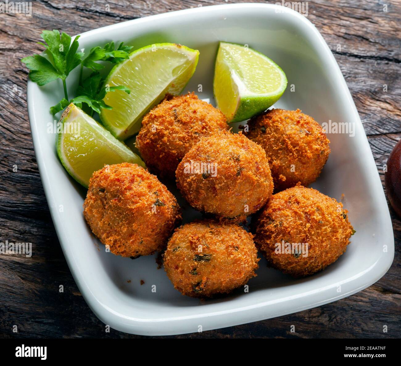 Salted cod fritters hi-res stock photography and images - Alamy