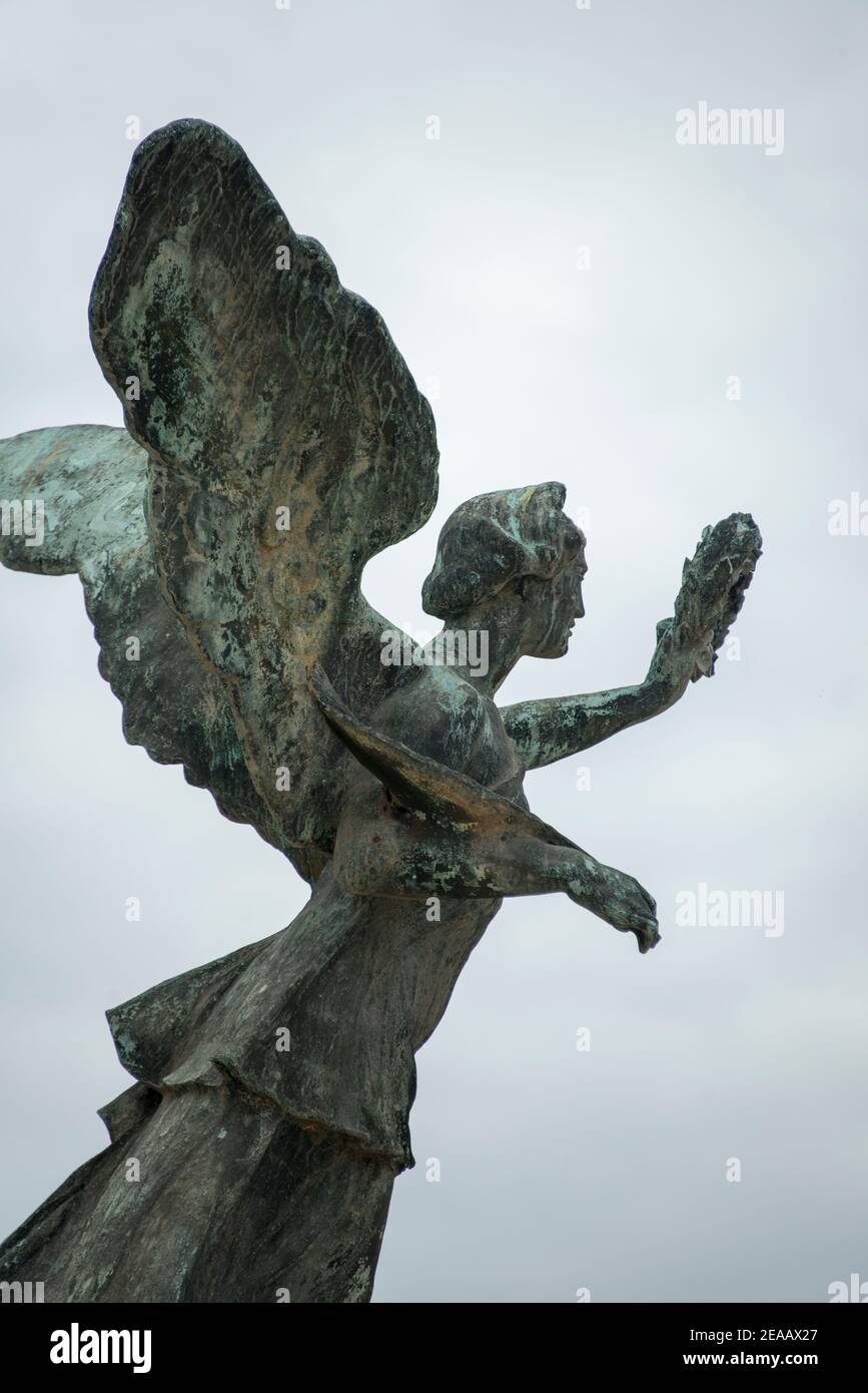 Bronze statue, Rome Stock Photo - Alamy