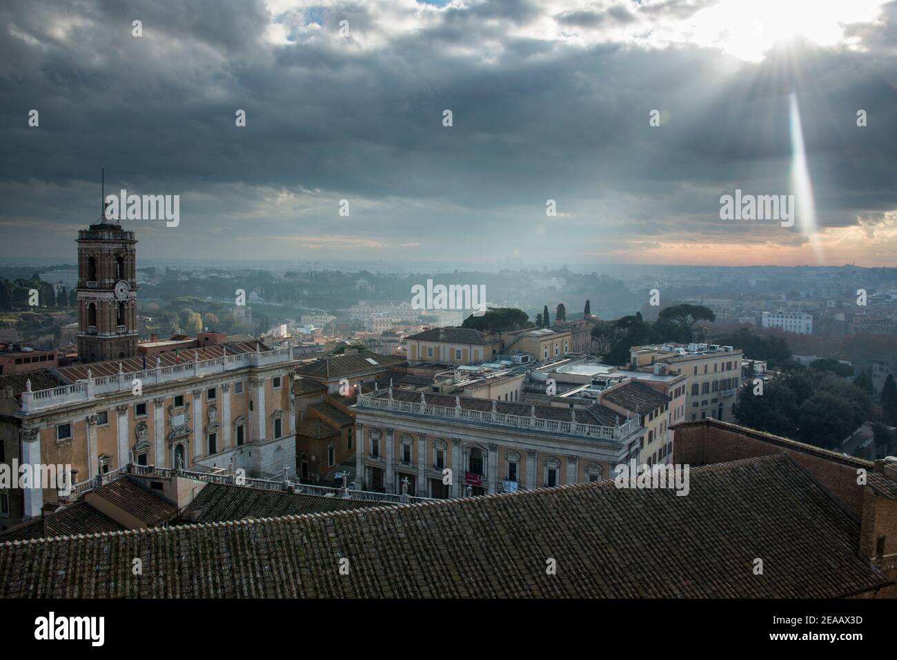 Urban terrace view hi-res stock photography and images - Alamy