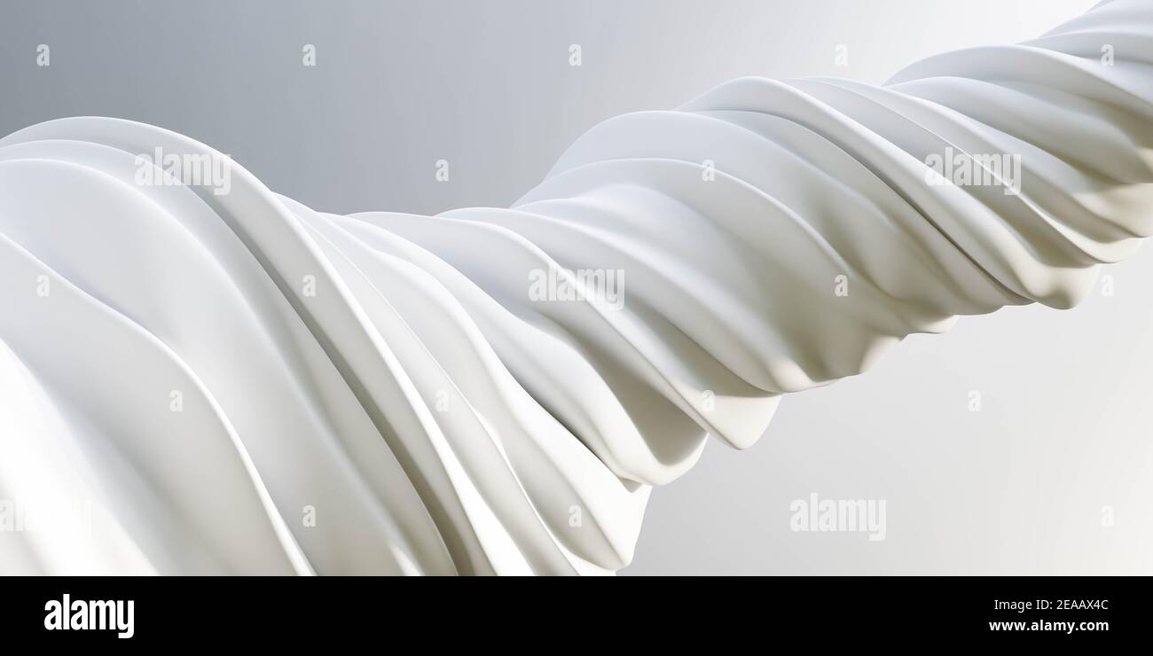 abstract twist spiral geometric shape with round curve design with dark ...