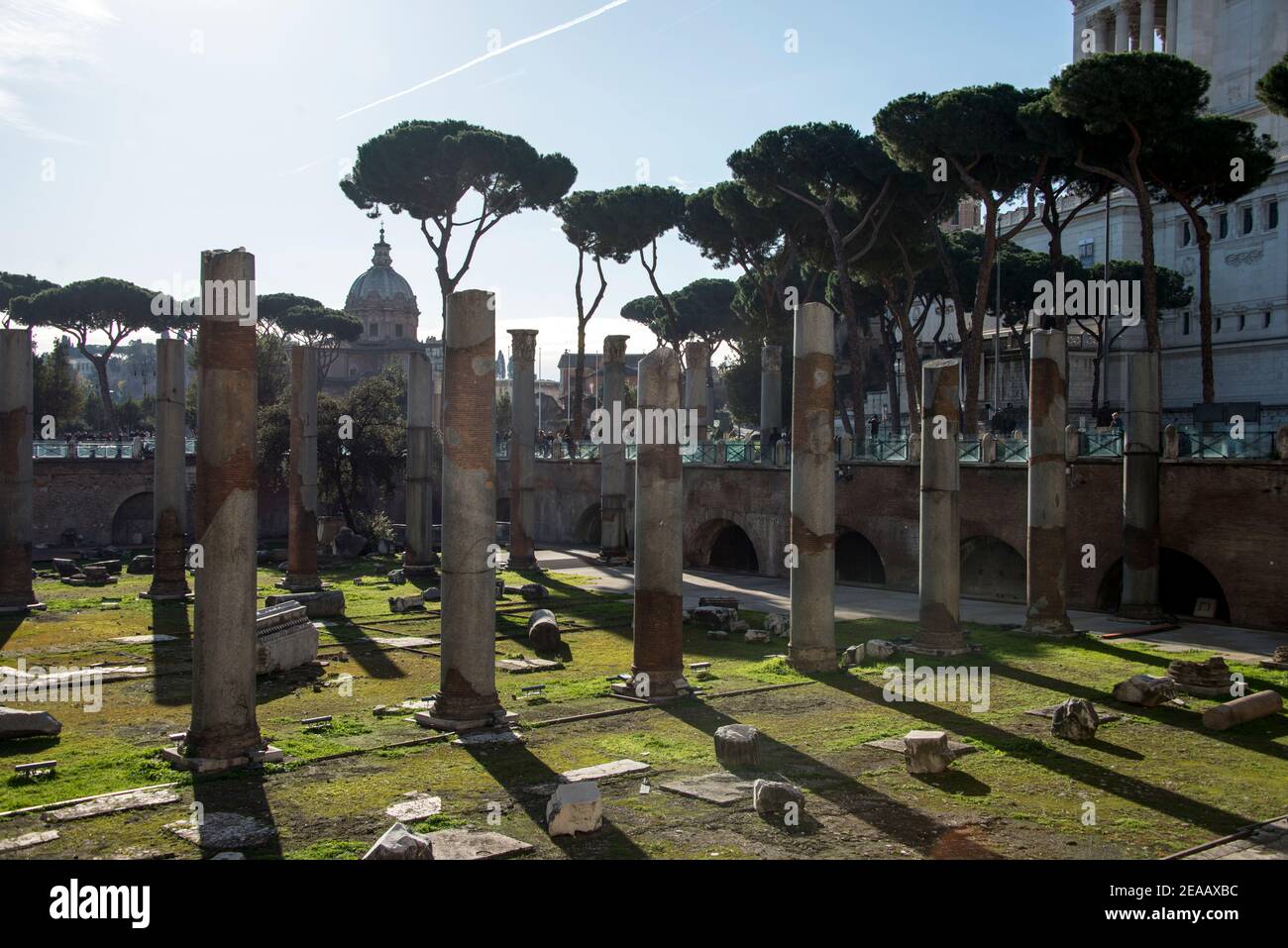 Archaeological site in rome hi-res stock photography and images - Alamy