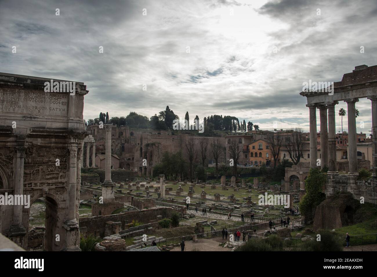 Foro romano in rome hi-res stock photography and images - Alamy