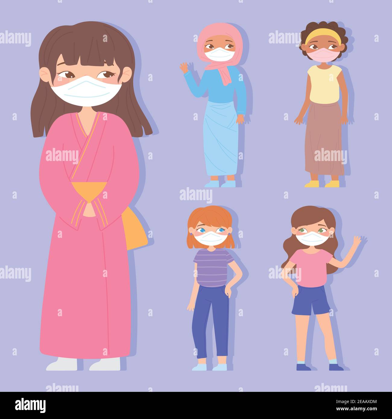Wearing masker hi-res stock photography and images - Alamy