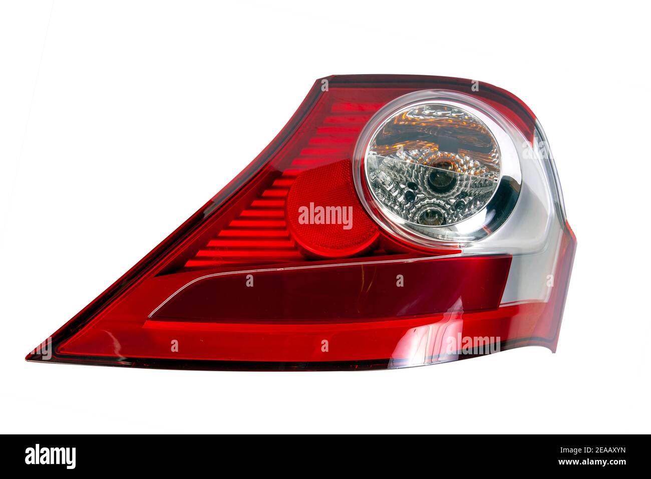 car rear headlight isolated on white background Stock Photo - Alamy