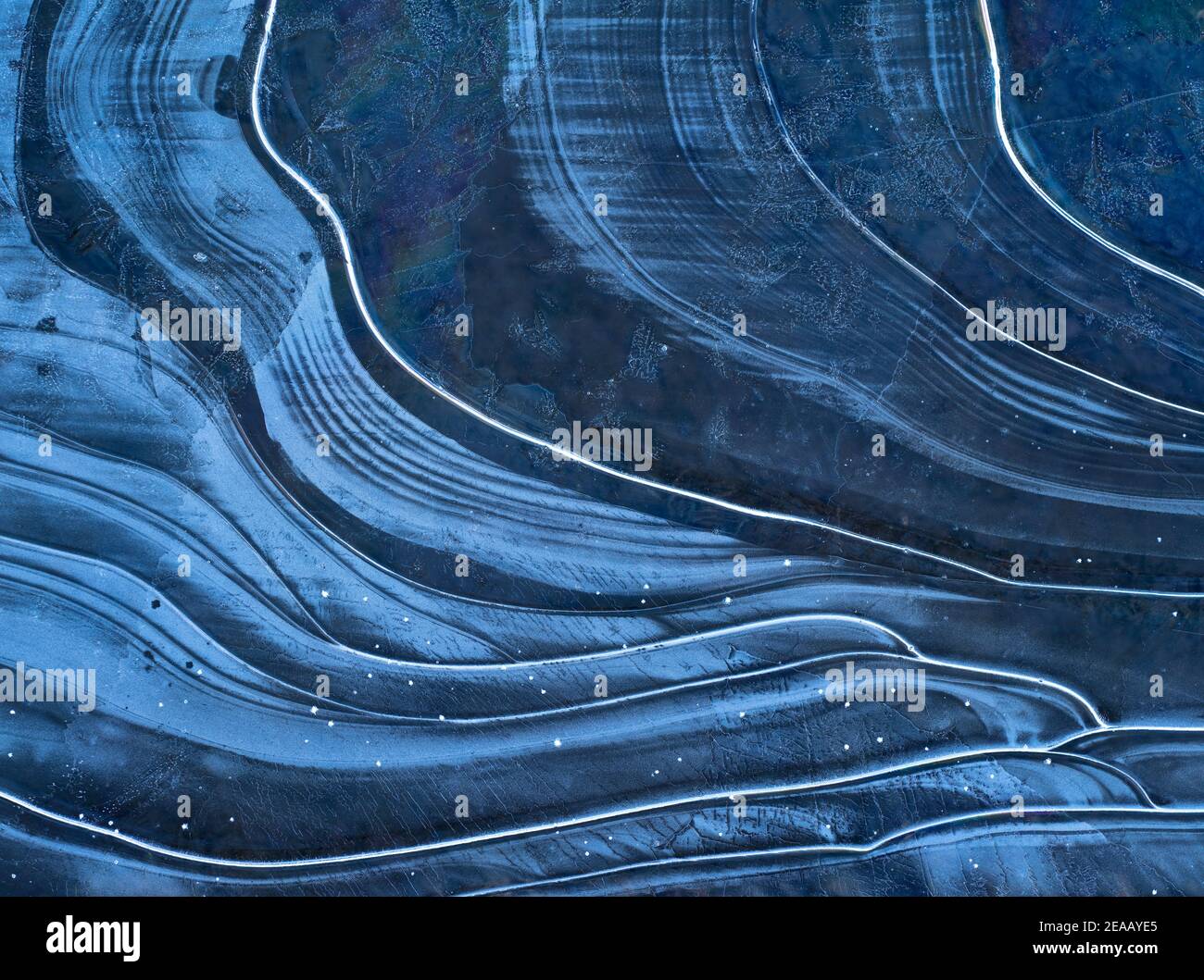 Close-up, structure on ice Stock Photo - Alamy