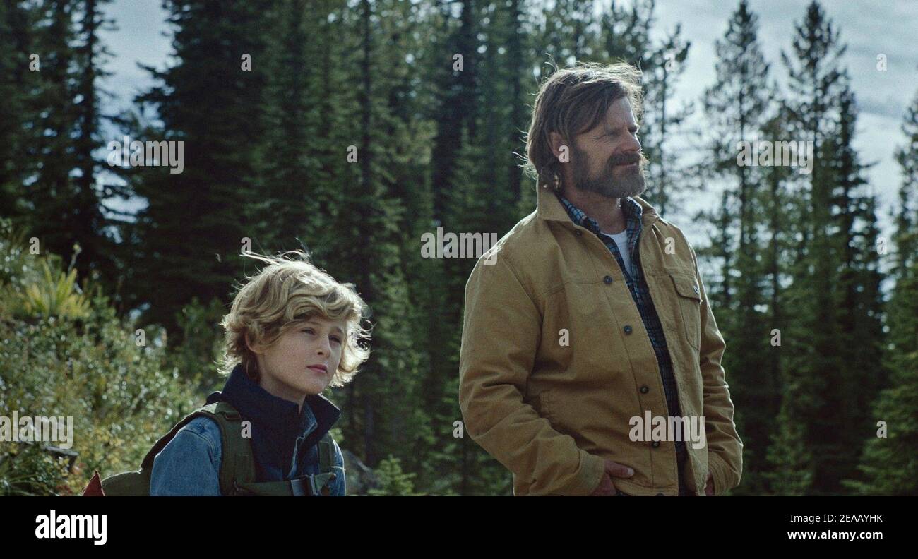 COWBOYS, from left: Sasha Knight, Steve Zahn, 2020. © Samuel Goldwyn ...