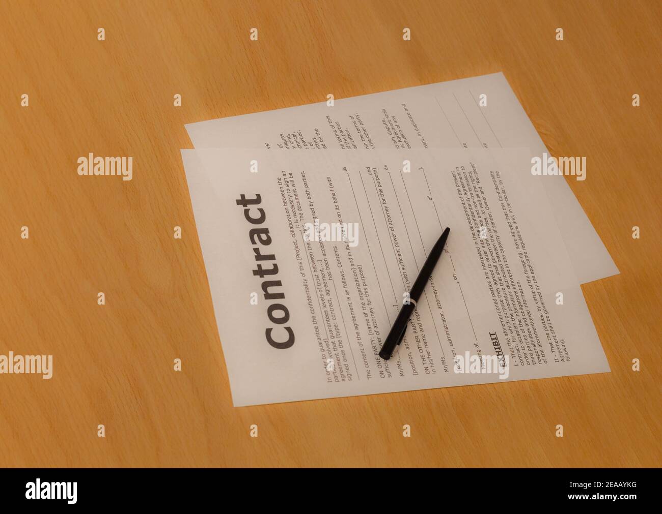 Ready for signature hi-res stock photography and images - Alamy