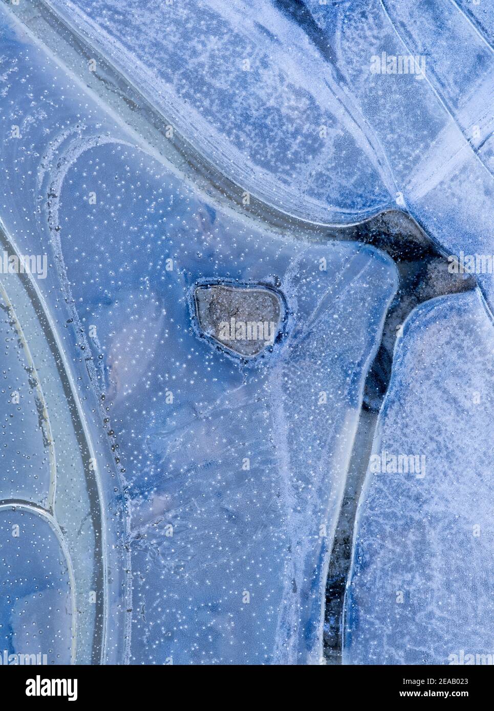 Structure on ice Stock Photo - Alamy