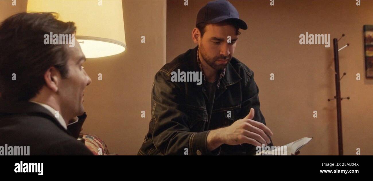 GUN AND A HOTEL BIBLE, from left: Daniel Floren, Bradley Gosnell, 2021. © Freestyle Digital ...