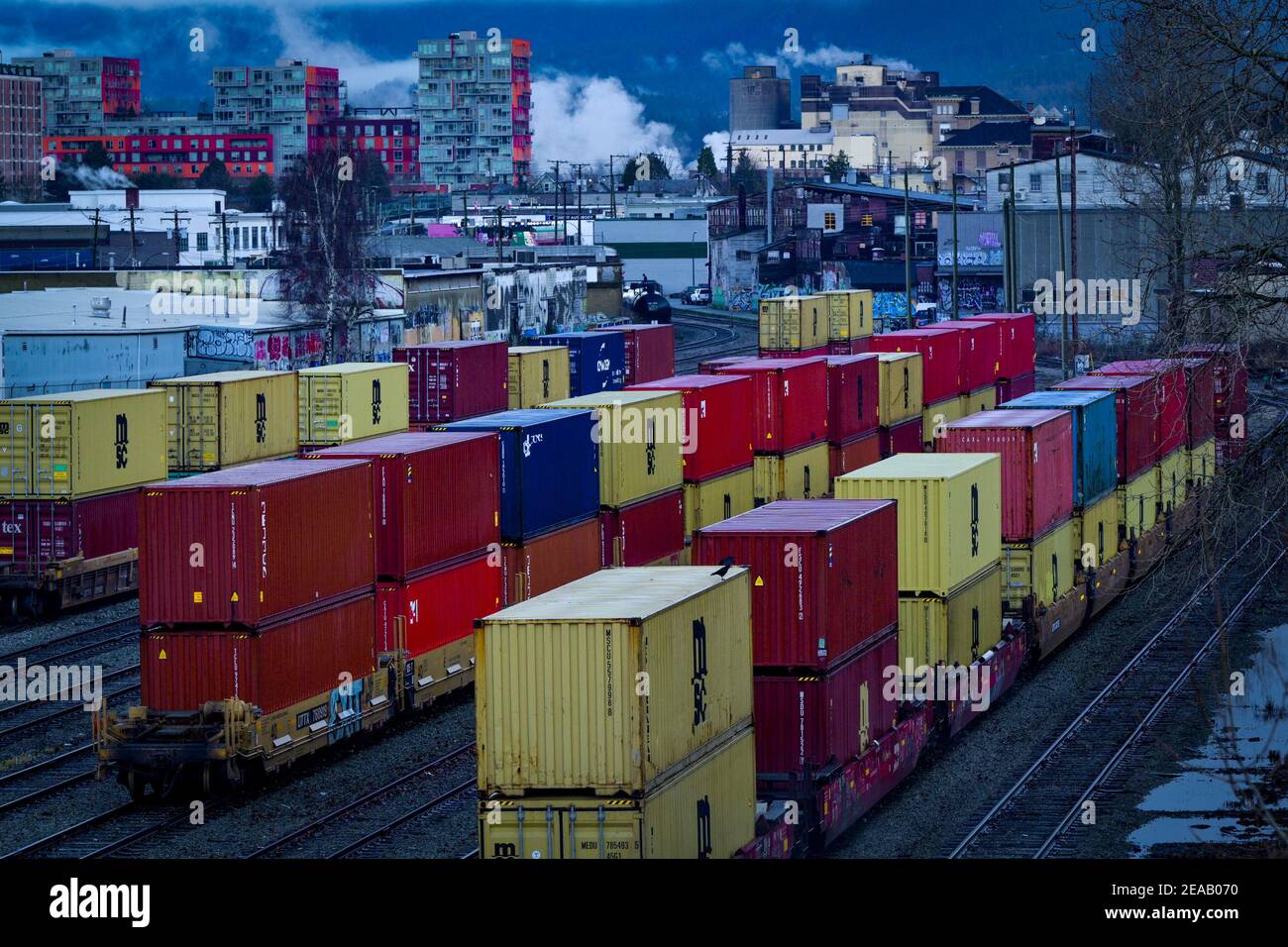 Railway Freight Yard High Resolution Stock Photography and Images - Alamy