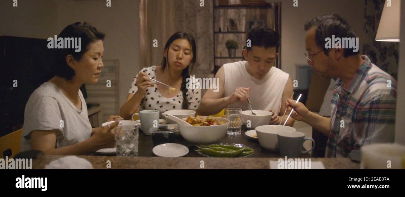 HAPPY CLEANERS, from left: LIM Hyang-hwa, Yeena SUNG, JEONG Yun ...