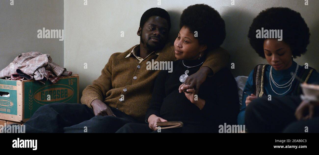 JUDAS AND THE BLACK MESSIAH, Daniel Kaluuya (left), as Fred Hampton ...