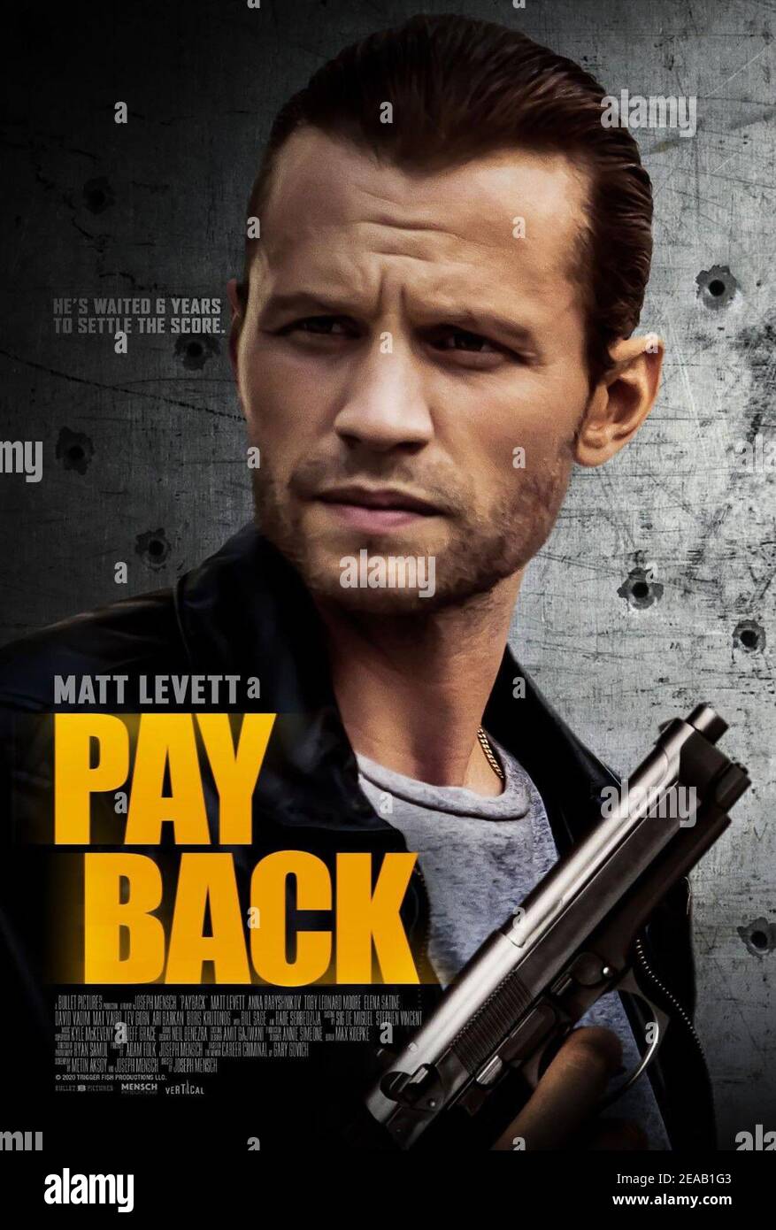 PAYBACK, poster, Matt Levett, 2021. © Vertical Entertainment / Courtesy ...