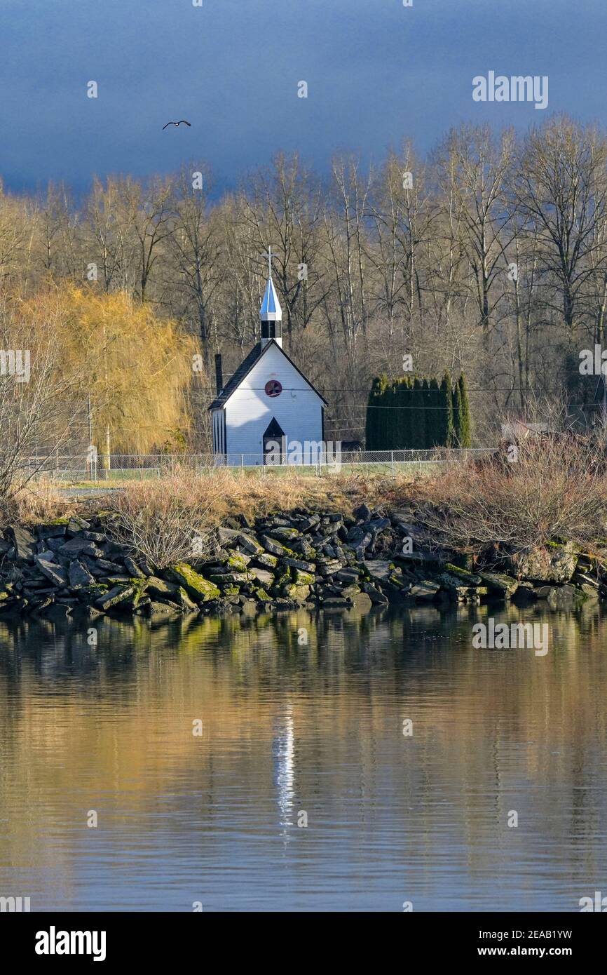 Church of the Holy Redeemer, Kwantlen First Nation, McMillan Island ...