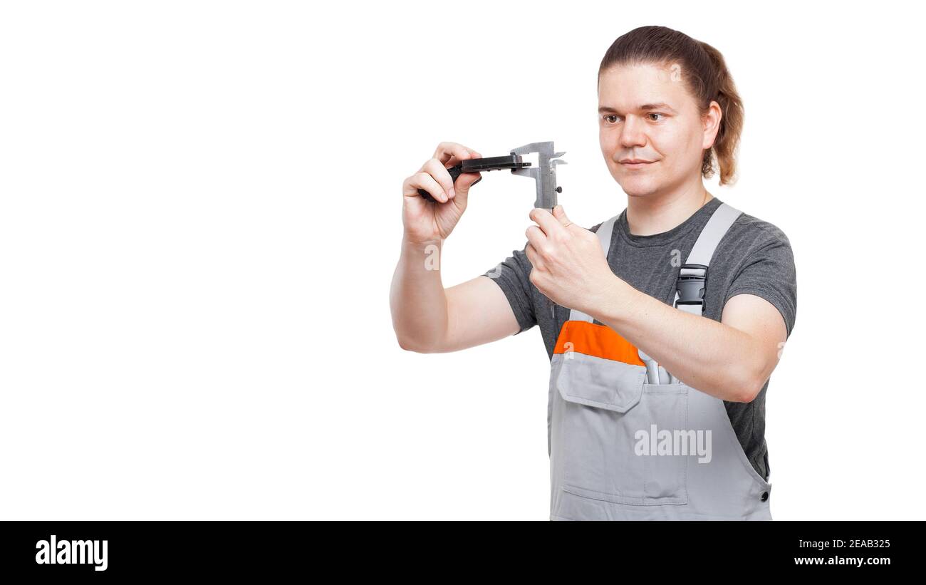 Hand calipers hi-res stock photography and images - Alamy