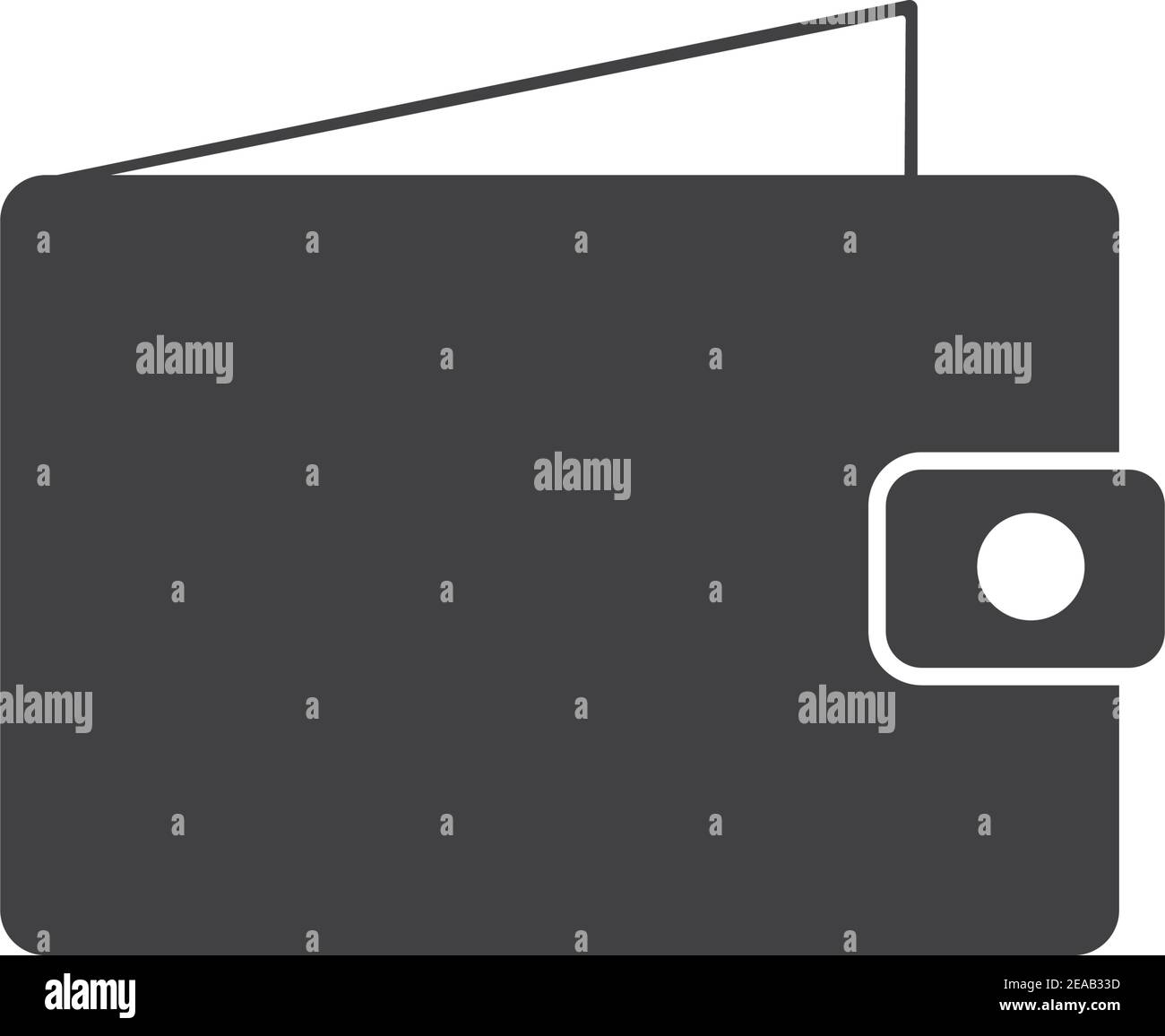 wallet icon vector illustration template Stock Vector Image & Art - Alamy