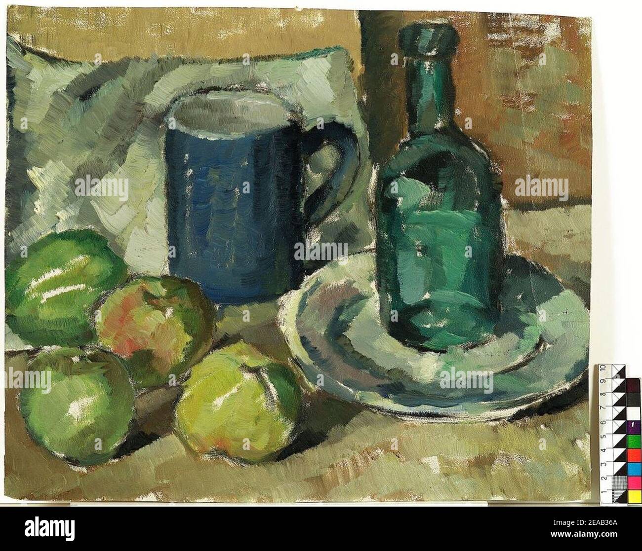 Natüürmort õuntega, Jaan Vahtra Stock Photo - Alamy