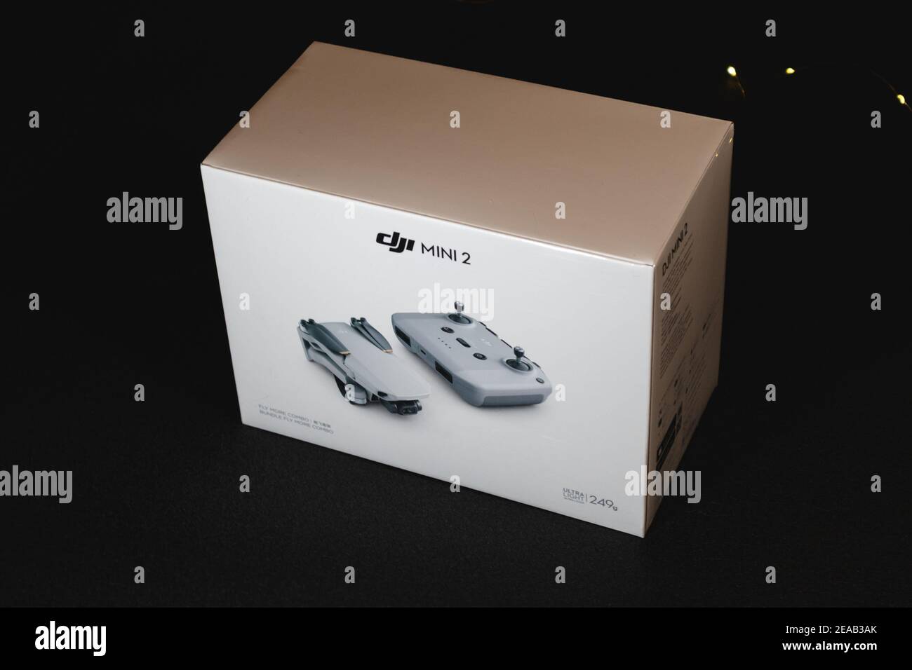 Kiev, Ukraine - February 02, 2021: Dji Mavic Mini 2 drone Bundle Fly ...