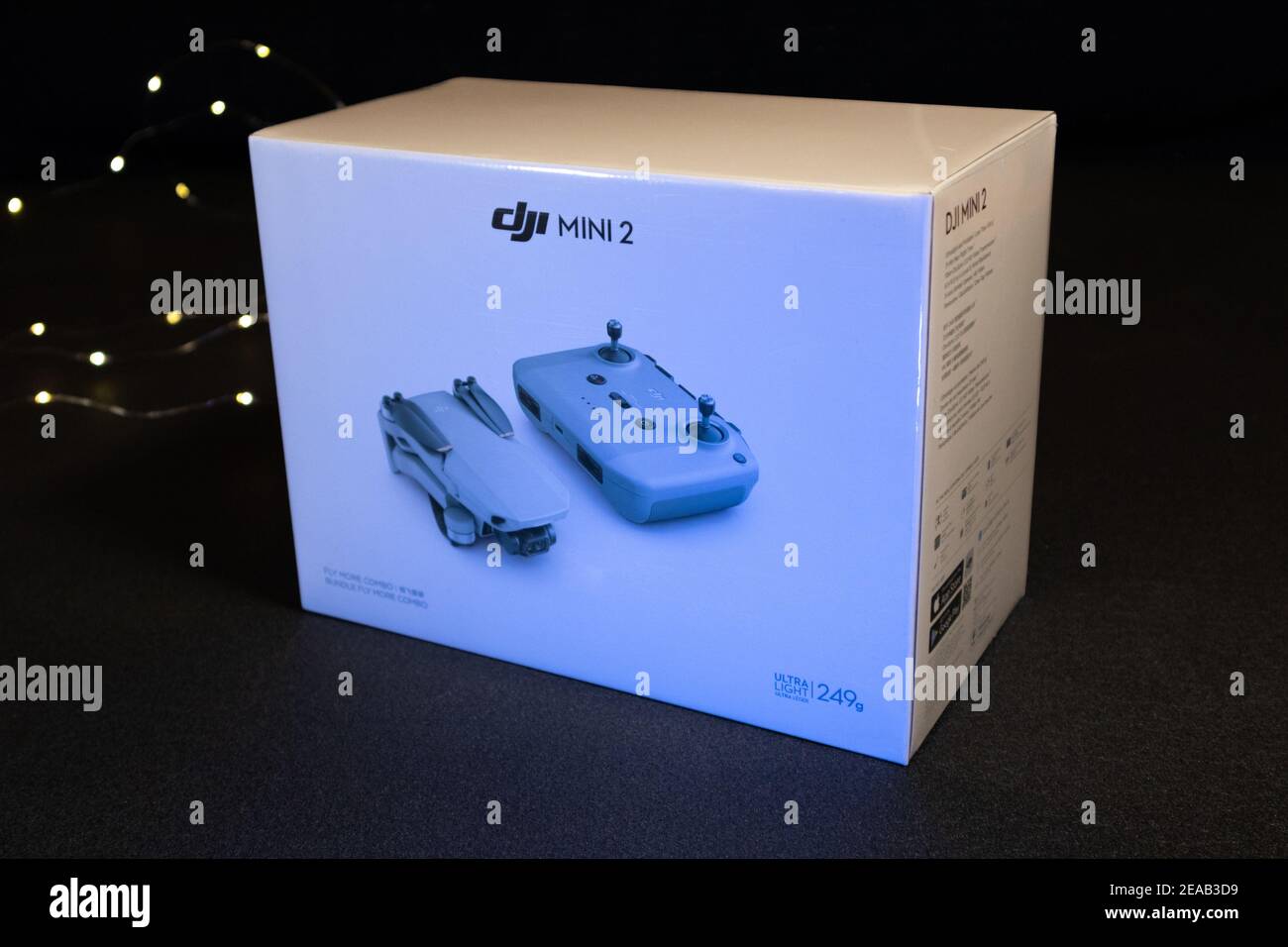 Kiev, Ukraine - February 02, 2021: Dji Mavic Mini 2 drone Bundle Fly ...
