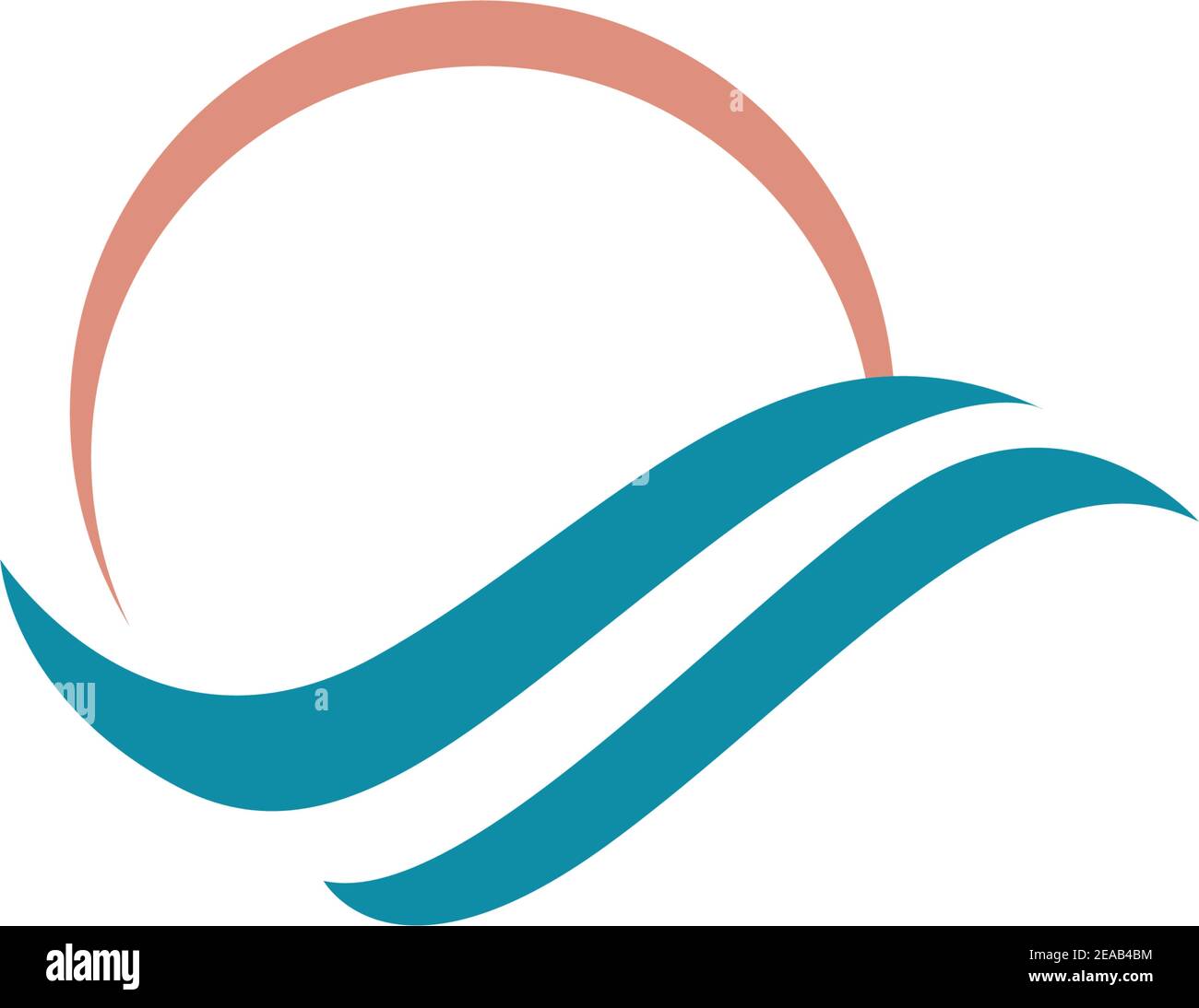 Water wave icon vector illustration design logo Stock Vector Image ...